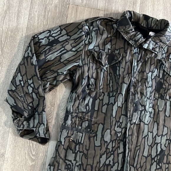 Jackets & Coats | M65 Tree Bark Pattern Field Jacket Mens Sz L As Is ...